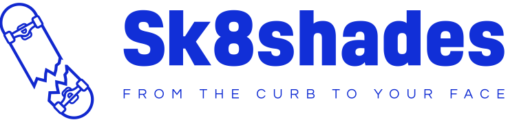 Wooden sunglasses handmade from upcycled skateboards. – Sk8shades